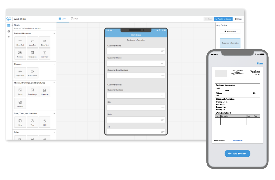 Report Template | GoCanvas